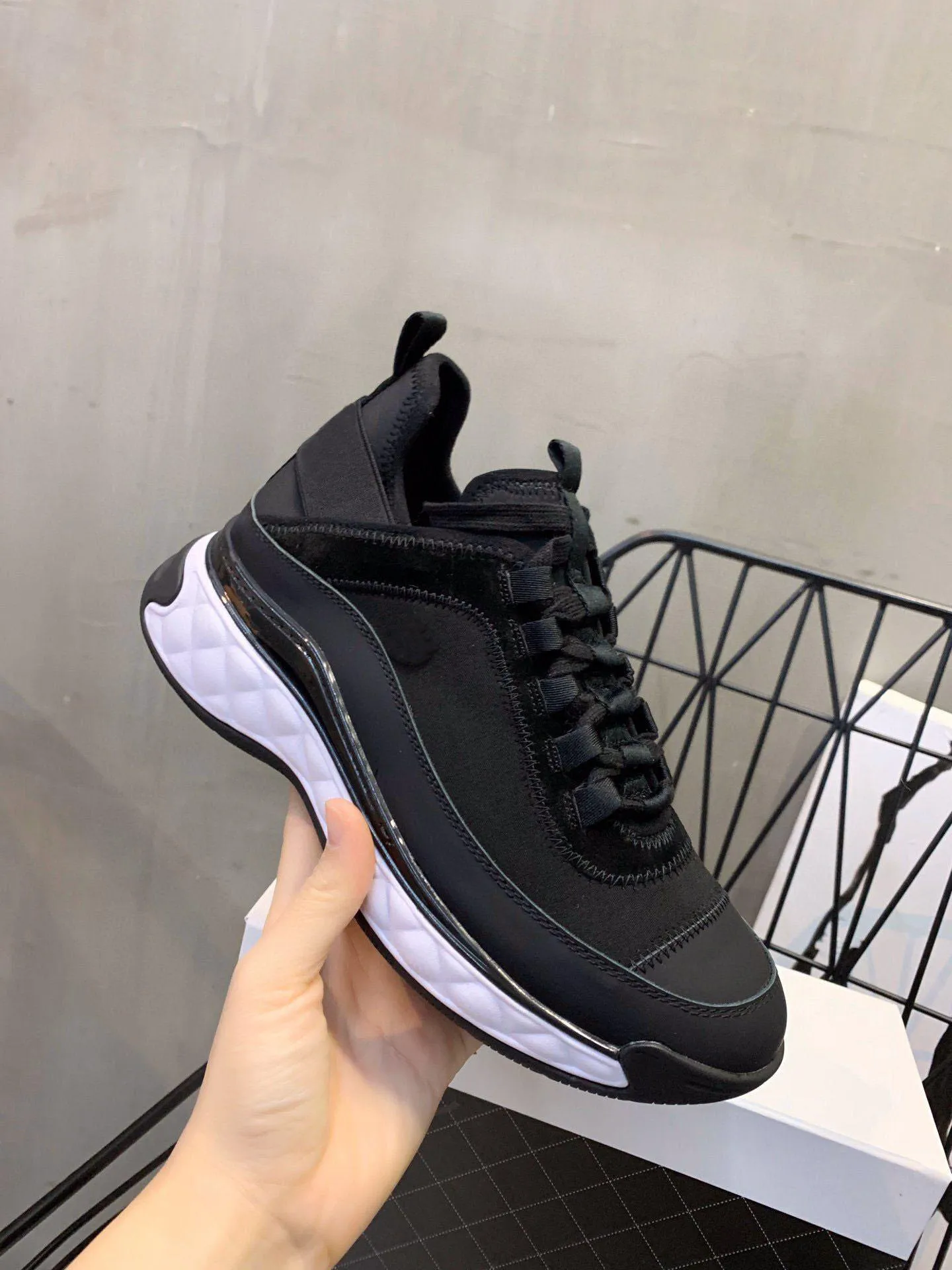 Designer Sneakers Calfskin Casual Shoes Reflective... From Dayremit ...