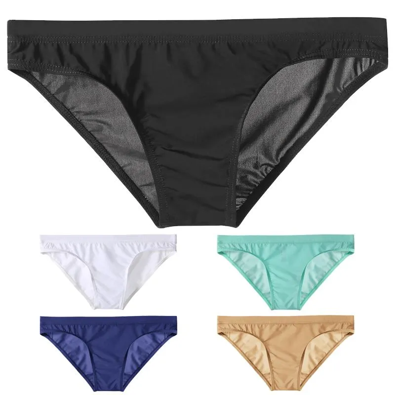 DHgate.com:Mens Sexy Low Waist Ice Silk Briefs, Translucent Bikini ...