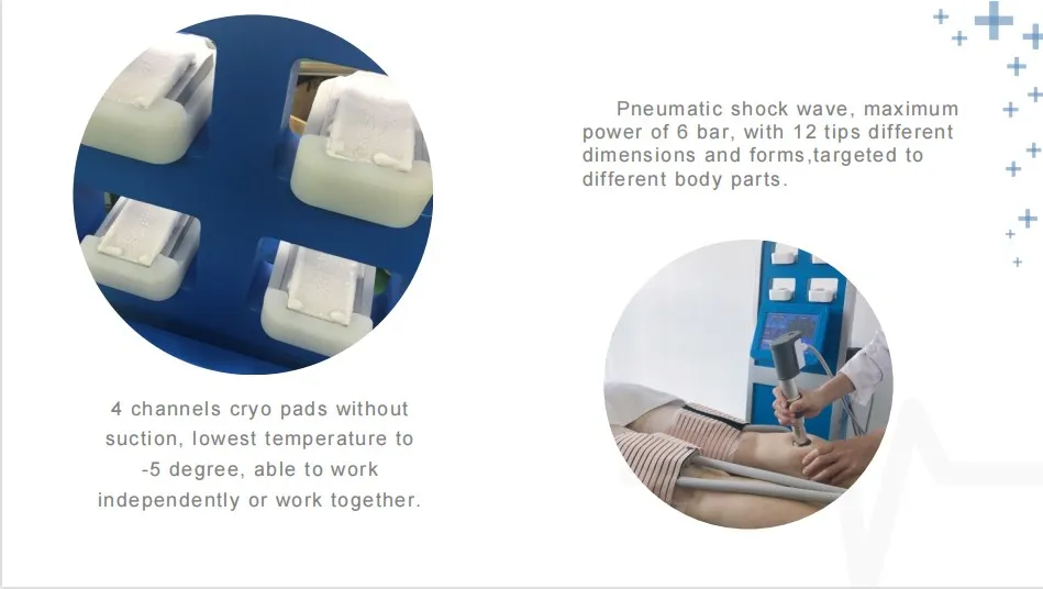 Cool Cryo Shockwave Cryo Therapy Machine For Slimming And Fat Removal ...