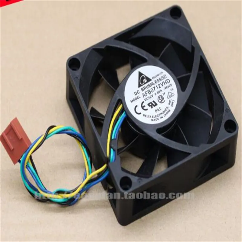 Delta AFB0712VHD 12V 0.40A 7CM 7020 4 Wire PWM CPU 12v Fan Wholesale Original High Volume ...