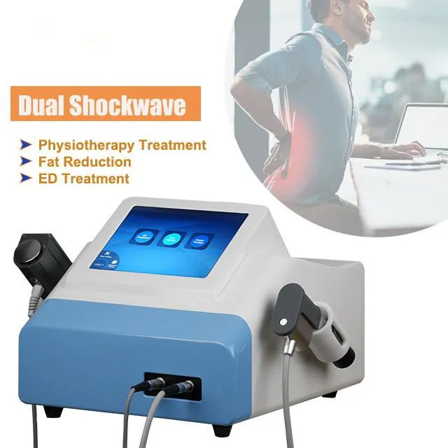 2 In 1 Dual Acoustic Shockwave ED Therapy Device For Pain Relief, Erectile Dysfunction Treatment ...