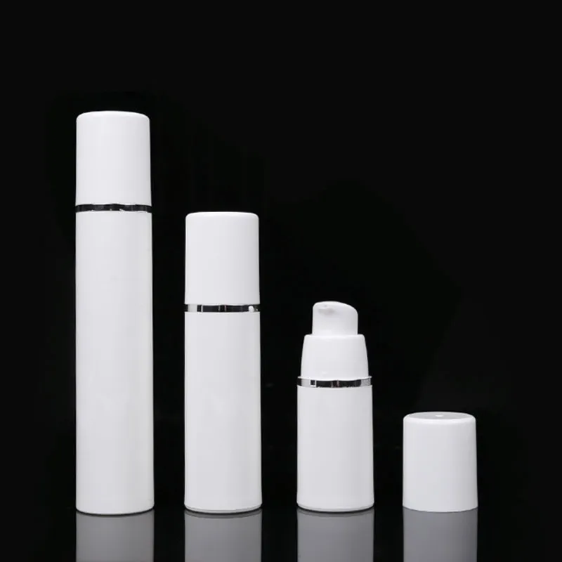 Wholesale 15ml 30ml 50ml White Empty Vacuum Airless Plastic Lotion ...