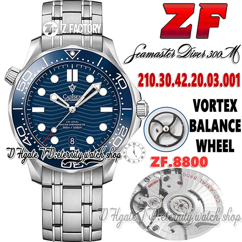 ZF Diver 300M Zf210.30.42.20.03.001 Mens Watch 8800 Automatic Ceramic ...