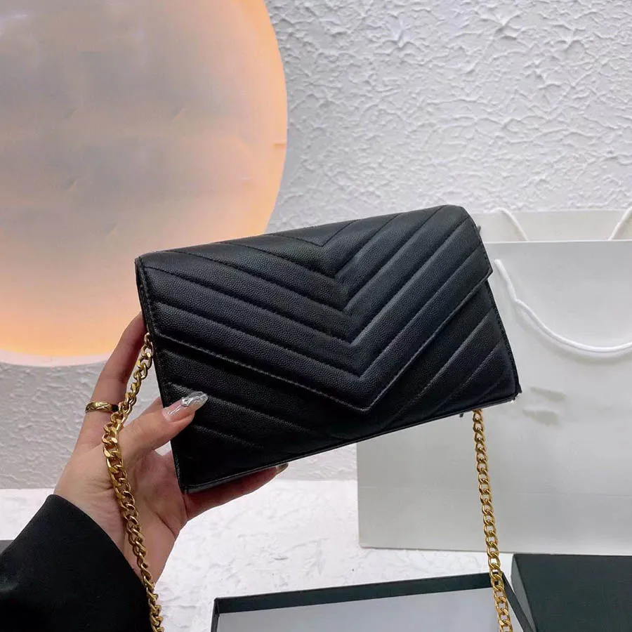 Luxury Designer Handbags | Women's Evening Bag, Genuine Leather Chain ...