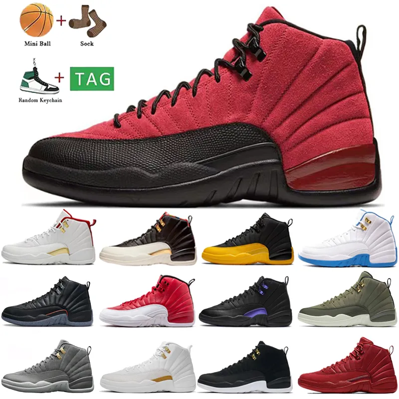 Quaity delivery 2022 Men Jumpman 12 12s Basketball Shoes Legend blue ...