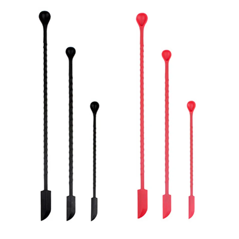 Mini Silicone Spatula Set Lengthened Double-head Heat Resistant Scraper ...