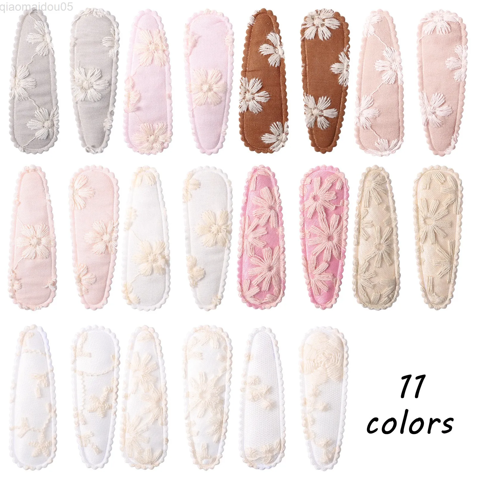 DHgate.com:100pcs Kids Hair Clips for Girls, Snap Hair Clips for ...