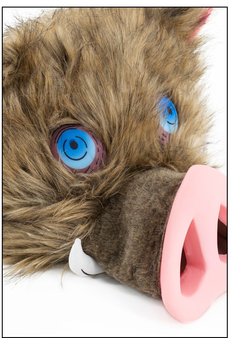 Inosuke Mask Cosplay Demon Slayer Costume Kimetsu No Yaiba Pig Cost ...