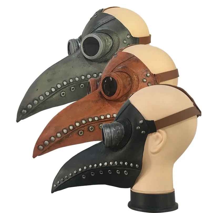 Personalized Steampunk Plague Doctor Hannibal Lecter Mask With Birds ...