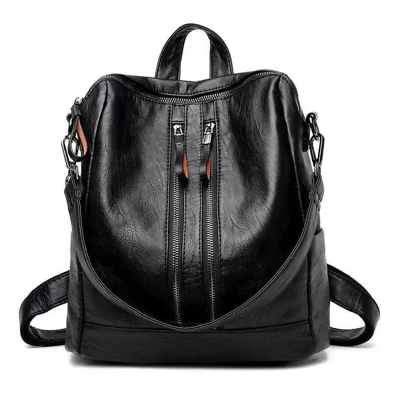 DHgate.com:Korean Soft Leather Womens Backpack: Stylish & Multipurpose ...