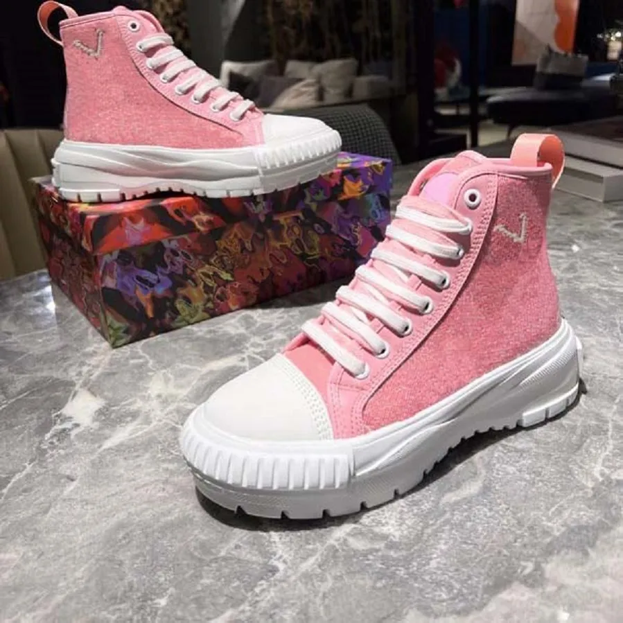 Fashion Top Designer Shoes Real Leather Handmade Canvas Multicolor ...