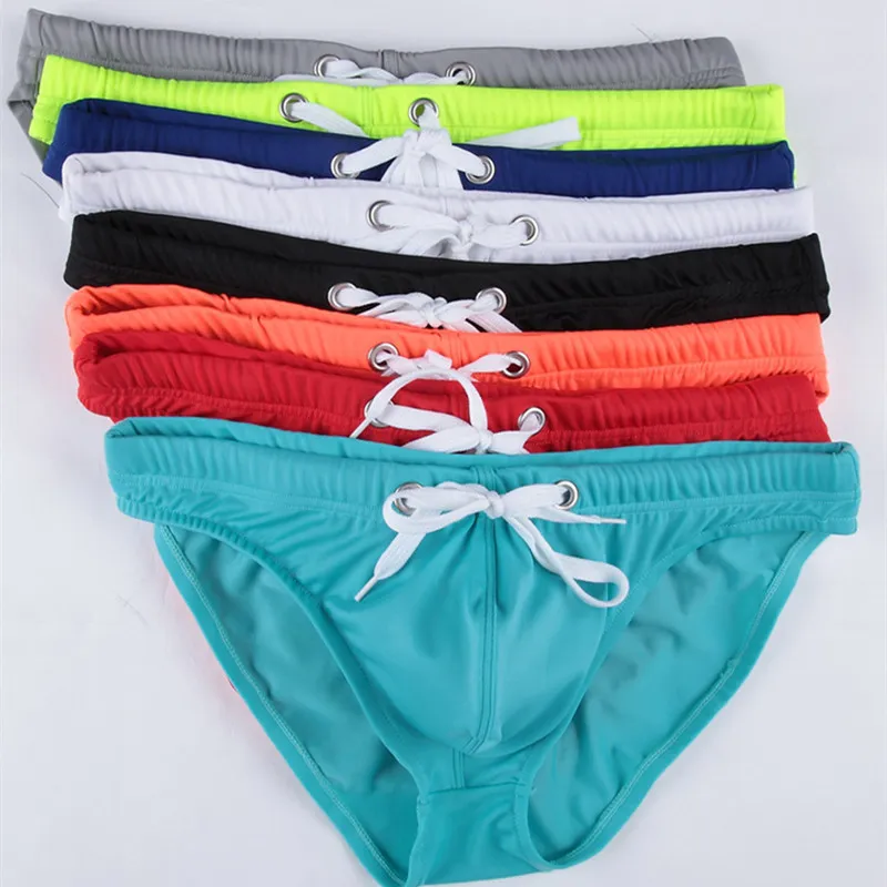 Men's Triangle Bikini Speedo Swimsuit Men Non Slip Waist Shorts For ...