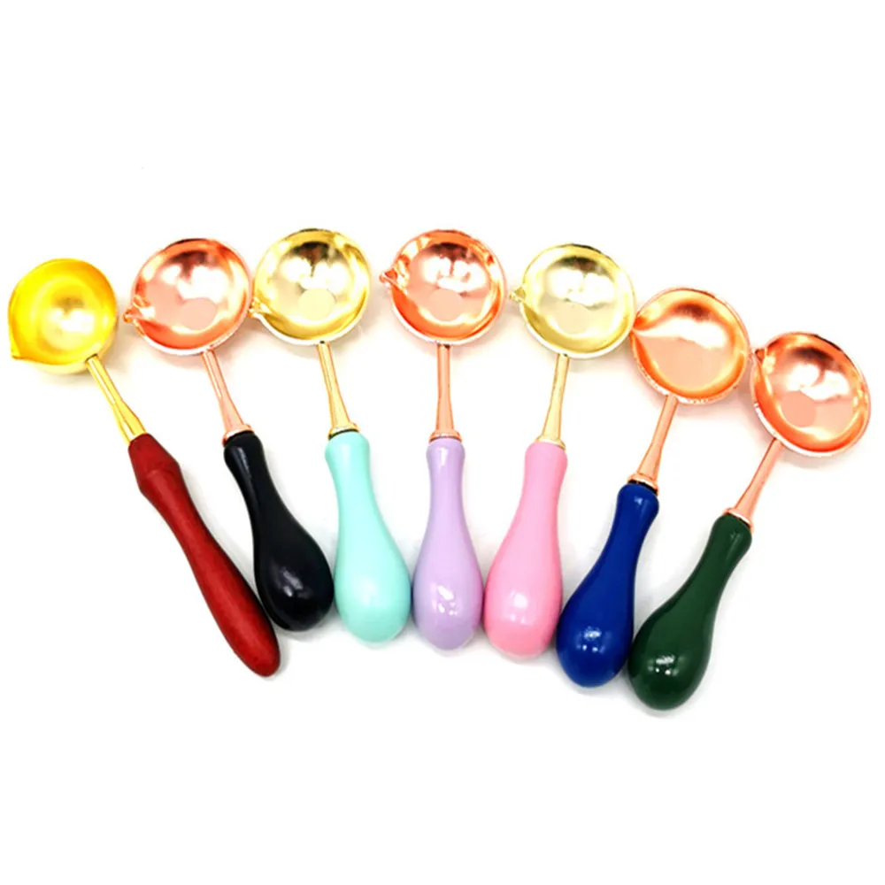 DHgate.com:Retro Wax Seal Spoon Stamp, Metal Melting Spoon, DIY Craft ...