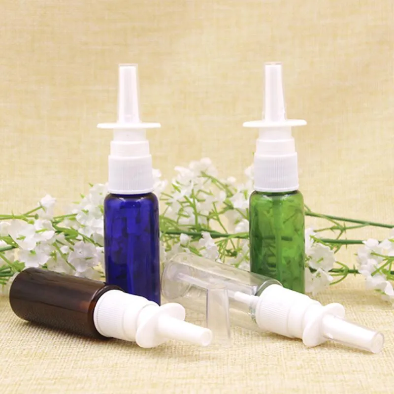 20ml Empty Medical Spray Bottle With Straight Nasal Spray Plastic ...