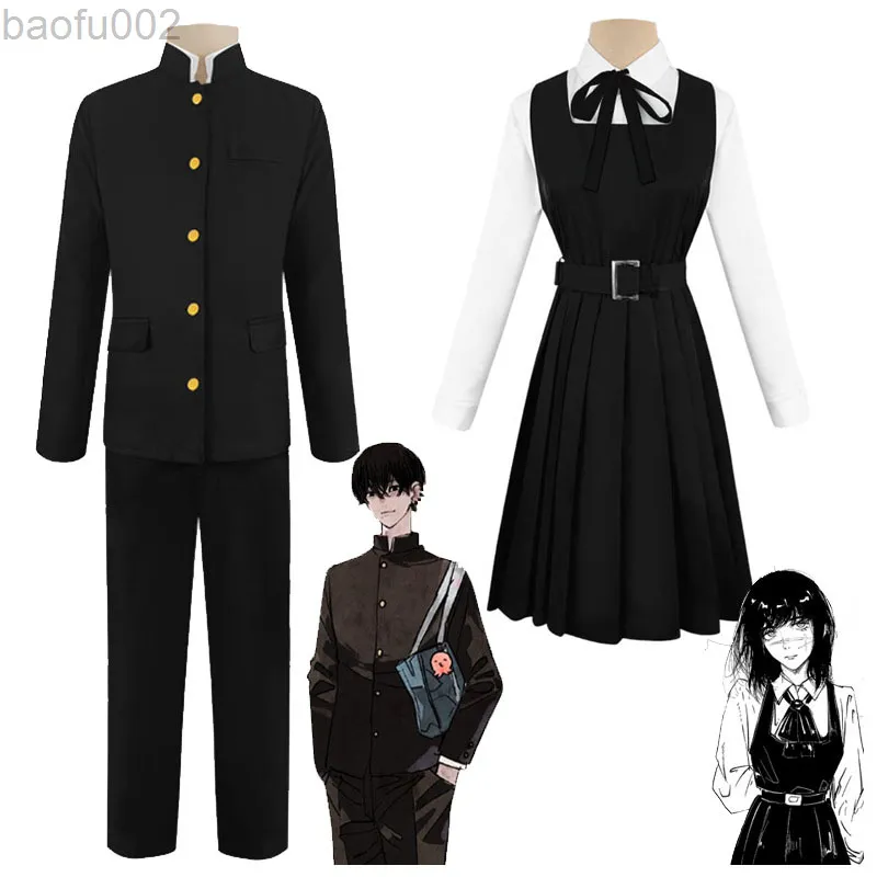 Japanese Anime Costumes School Style Uniform Cosplay Outfit With Jacket ...