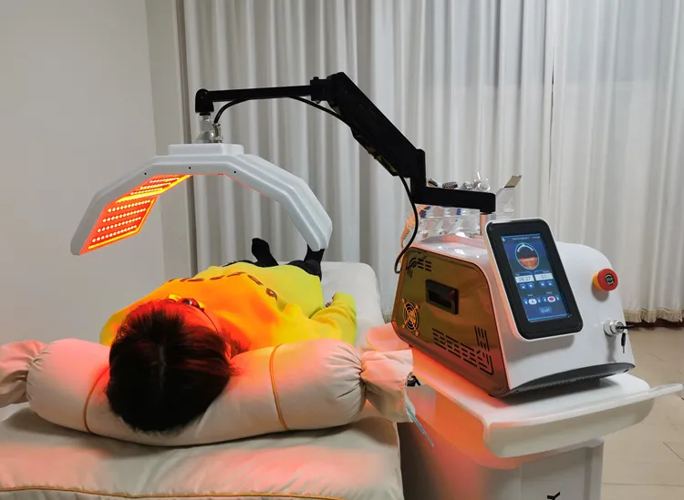 New Desktop PDT Photodynamic Beauty Instrument LED Spectrum Facial ...
