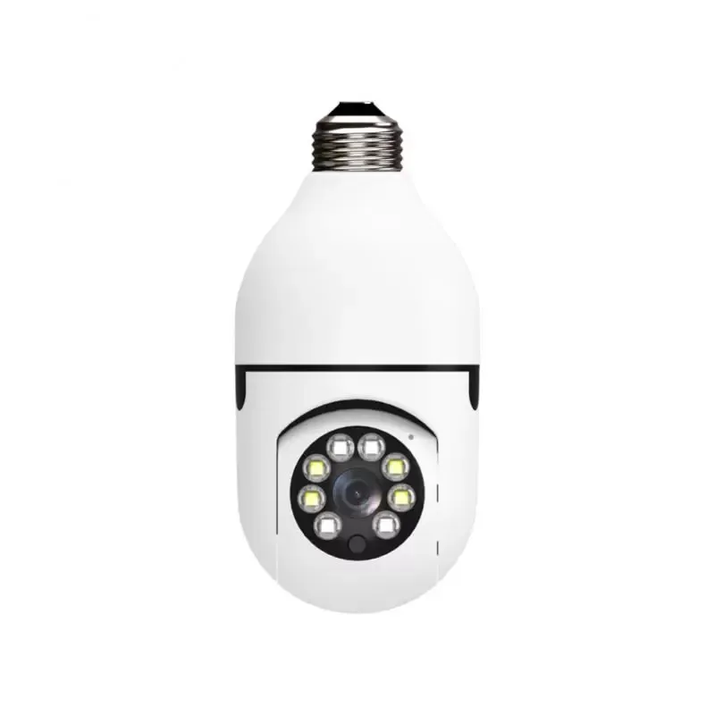 360 Wifi Panorama Camera Bulb 2.0 MP Indoor Night Vision Two Way Audio ...