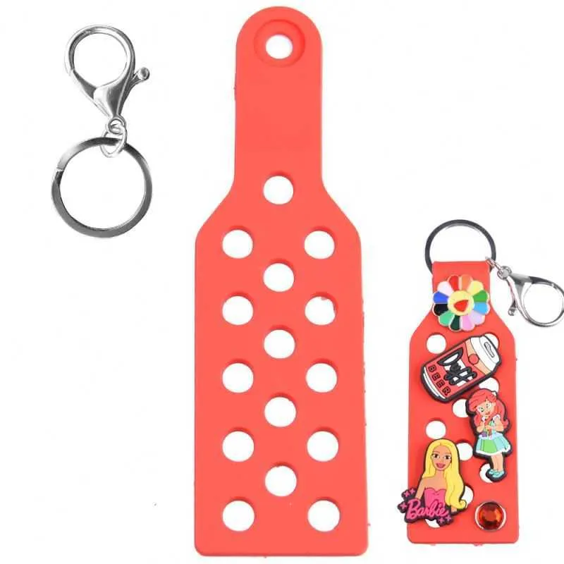 Rubber Pvc 3d Cute Acrylic Keychains Kawaii Anime Silicone Heart Bad ...