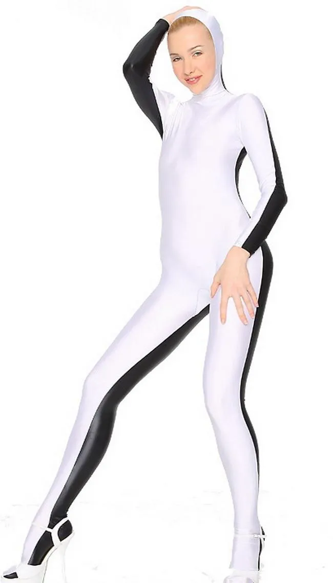 Mix Color Spandex Catsuit Bodysuits Open Face... From Cosplaysuit, $31. ...