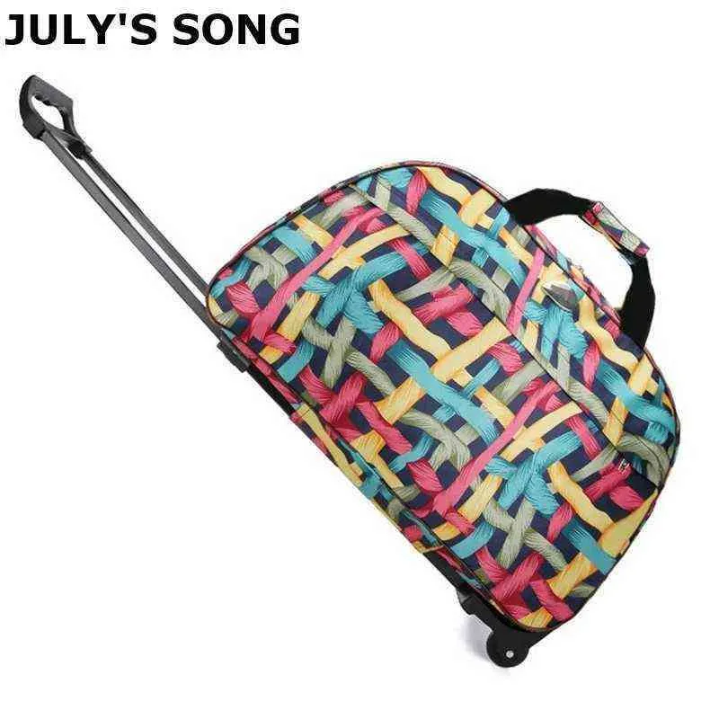 Rolling Travel Duffle Bag: Foldable, Wheeled Luggage for Weekend Trips ...