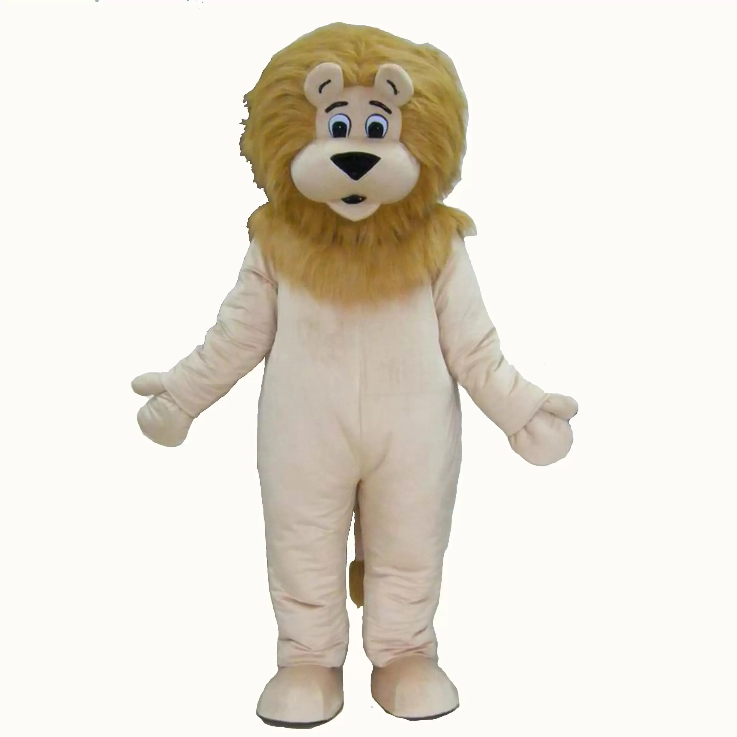 Realistic Lion Mascot Costume - Professional Quality, Lightweight ...
