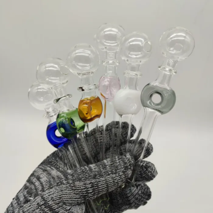 Multi Colors Glass Oil Burner Pipe Thick Pyrex Colorful Tube Good ...