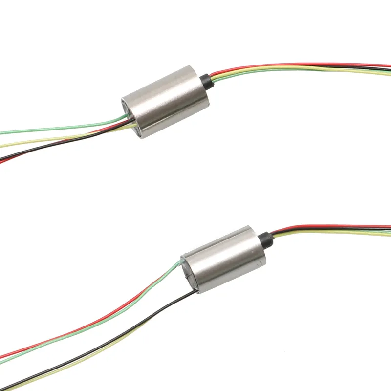 Miniature 4 Wire Slip Ring - 5.5/6mm Rotary Connector for Gimbal ...