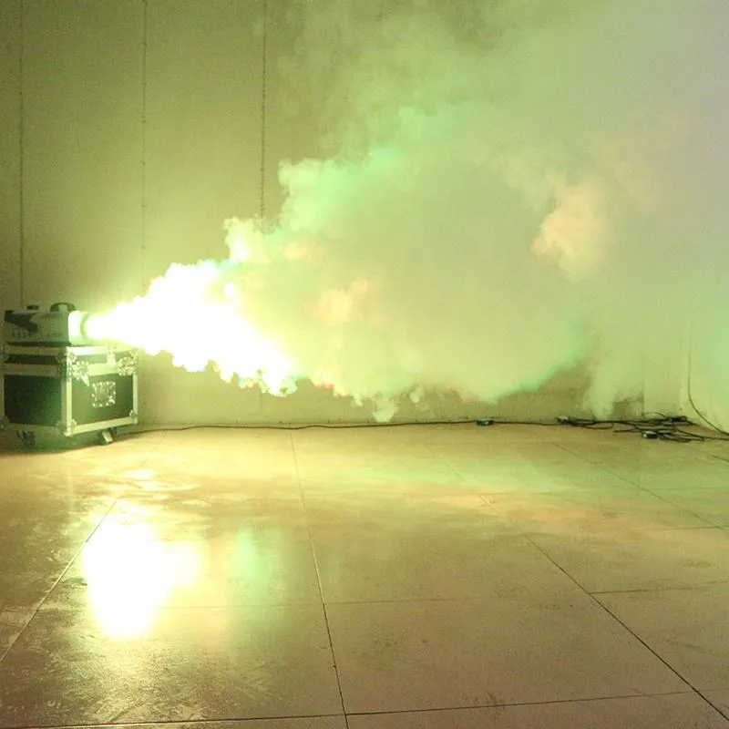 Stage Fog & Dry Ice Machine - 3500W/6000W Water-Based Low Fog Generator ...