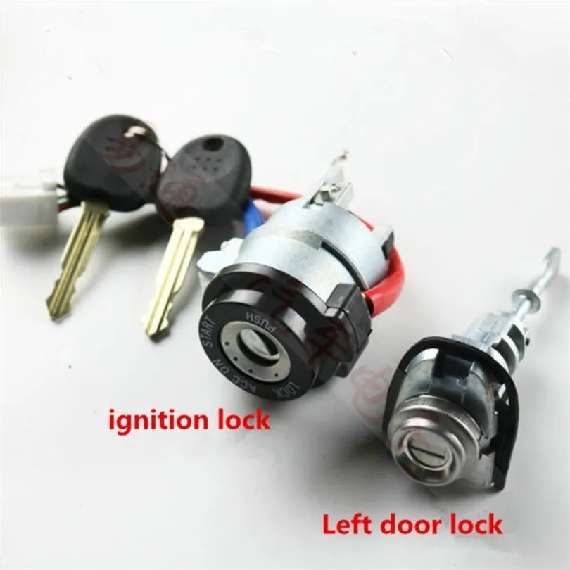 DAKATU Car Ignition Lock Cylinder Full Set For KIA Forte Left Door Lock ...