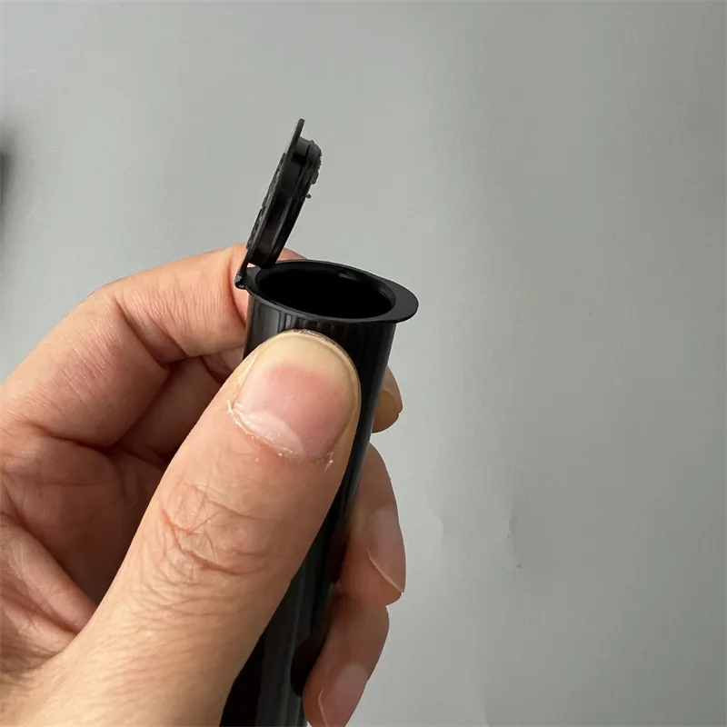 Childproof Pre Roll Tubes Custom Empty Plastic Pop Top Containers For ...