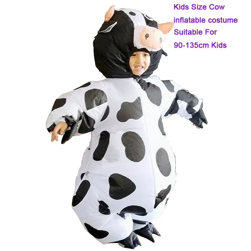 Inflatable Cow Dalmatian Mascot Costume For Kids And Adults Perfect For ...
