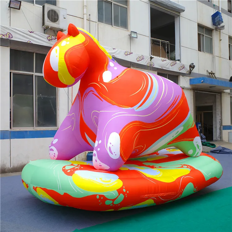 Luminous Inflatable Zebra Balloon Lights, Set Of 4 Mylar Horses, Yard ...