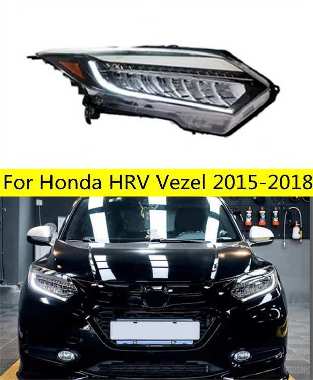 Head Lamp Assembly For HR V LED Headlight 20 15 20 18 Headlights HRV ...