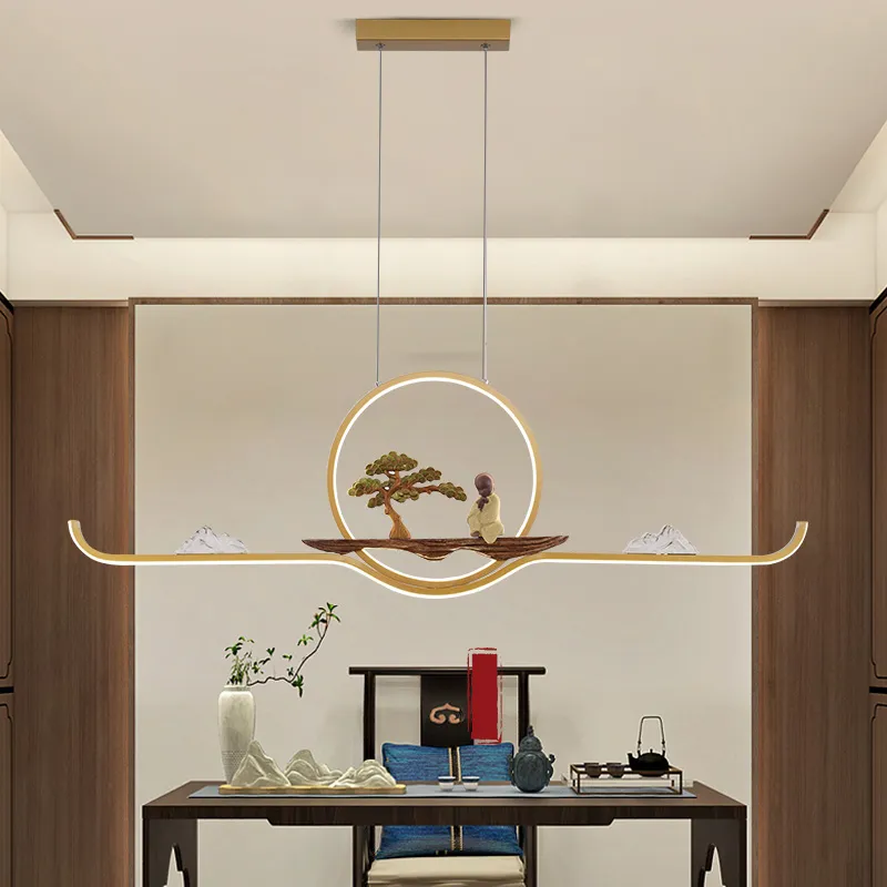 Chinese Style Bird Pendant Light For Study And Zen ... From ...