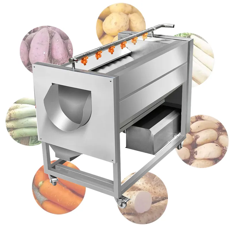 Motorized Potato Peeler & Vegetable Washing Machine Commercial Grade ...