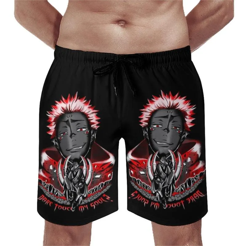 شورت الرجال Ryoumen Sukuna Smirk Board Jujutsu Kaisen Swimming Trunks ...