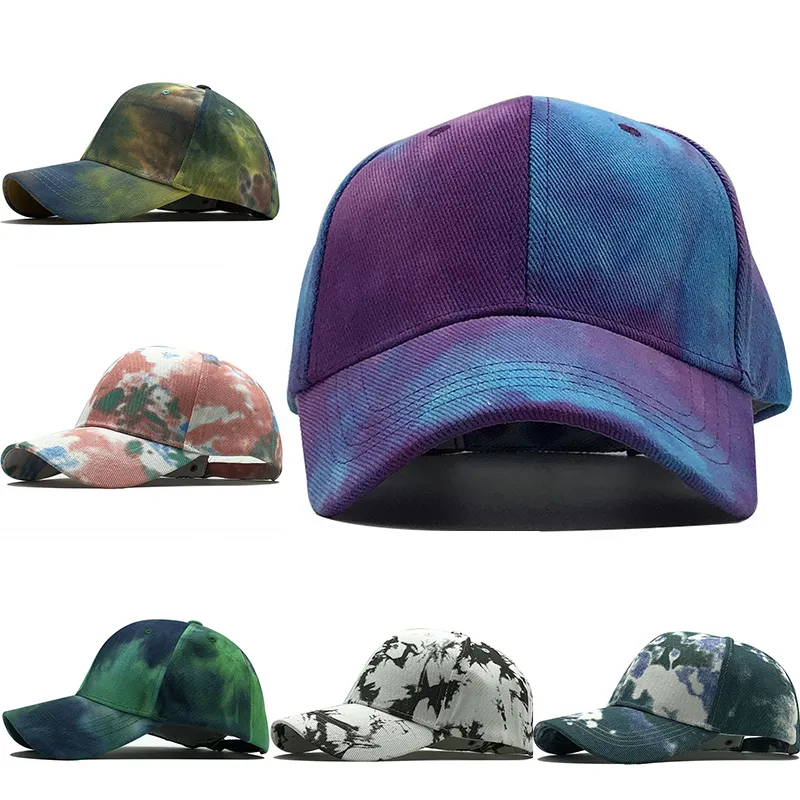 2022 Tie Dye Work Pastel Baseball Cap 8 Fashionable Colors For Men And ...