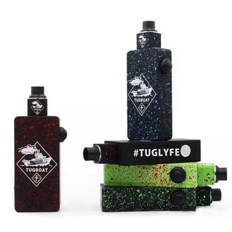 Popular Tugboat Box Mod Kit With Colorful Tuglyfe Unregulated Mod Cubed ...