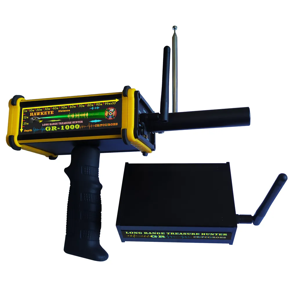 ₩1,016,353에서 Hawkeye GR-1000 지하 금속 탐지기 GR1000 골드 실버 보석 다이아몬드 구리 보물 탐지기 파인더 50m | DHgate