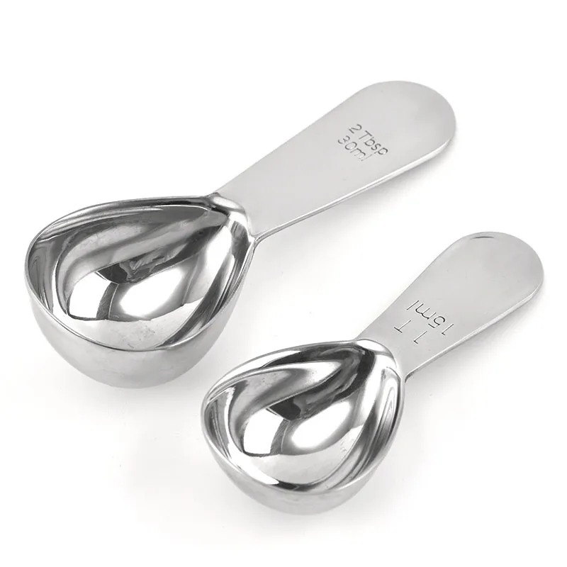 DHgate.com:Coffee Scoop Spoons - 15/10g Stainless Steel Measuring ...