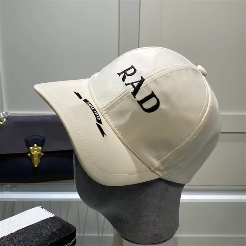 Designer Unisex High Profile Baseball Caps With Letter Detailing ...