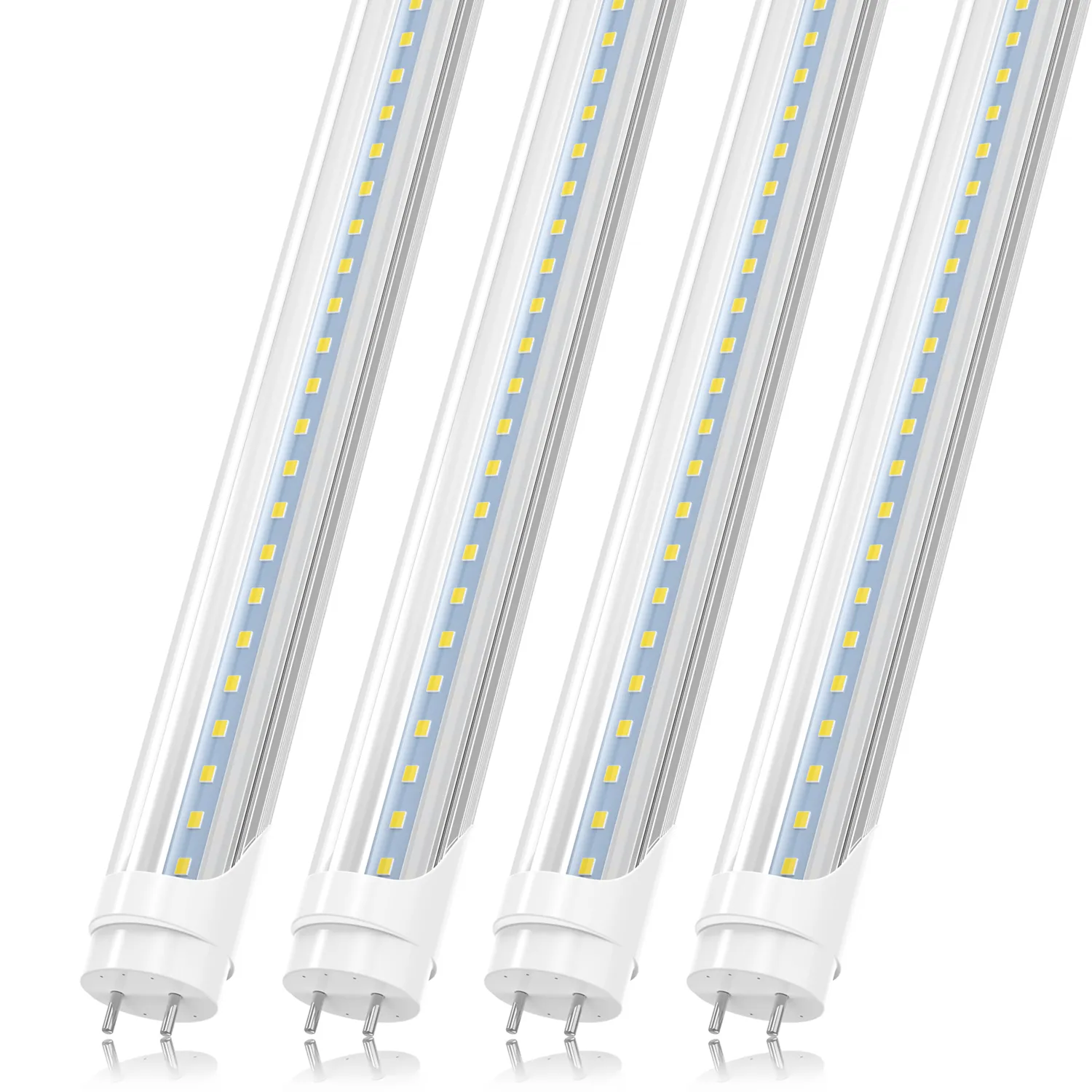Rotatable 8FT T8 Led Tubes 6ft Light 45W R17D FA8 Single Pin G13 SMD ...