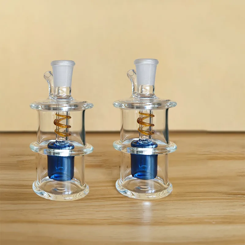 Small Mini Hookah Smoking Glass Burner Bubbler Bottle With 10mm Heat ...