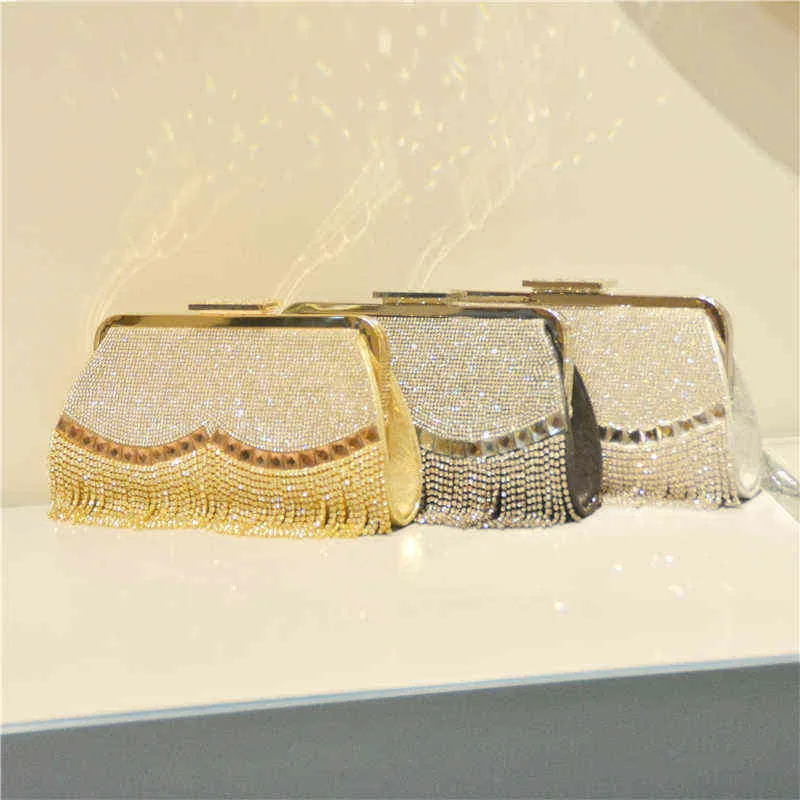 Womens Rhinestone Shoulder Bag: Elegant Evening Clutch Purse For ...