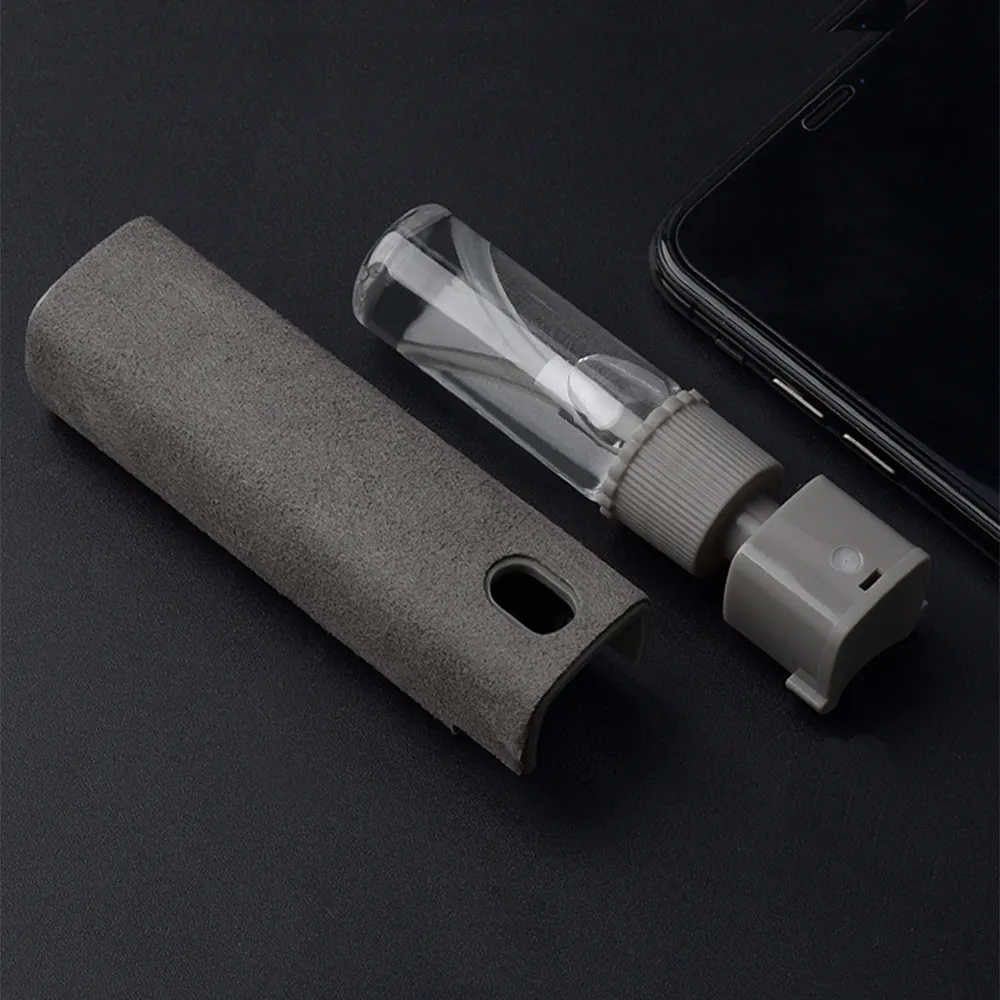 Fast Acting Washable Fiber Cloth Spray Kit For IPhone, Camera Lens ...