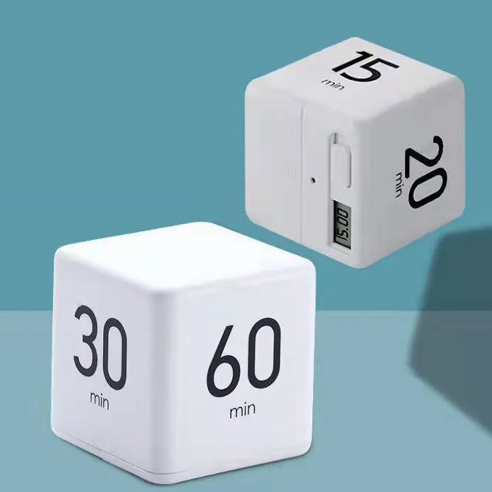 Mooas Cube Timer, Time Management, Kitchen Timer, Kids, 54% OFF
