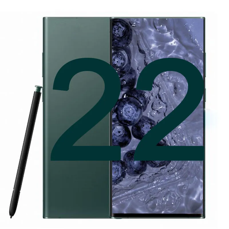 2022 Full Screen 22 Ultra 22u 22 Plus Smart Phone With Really 6.8 Inch ...