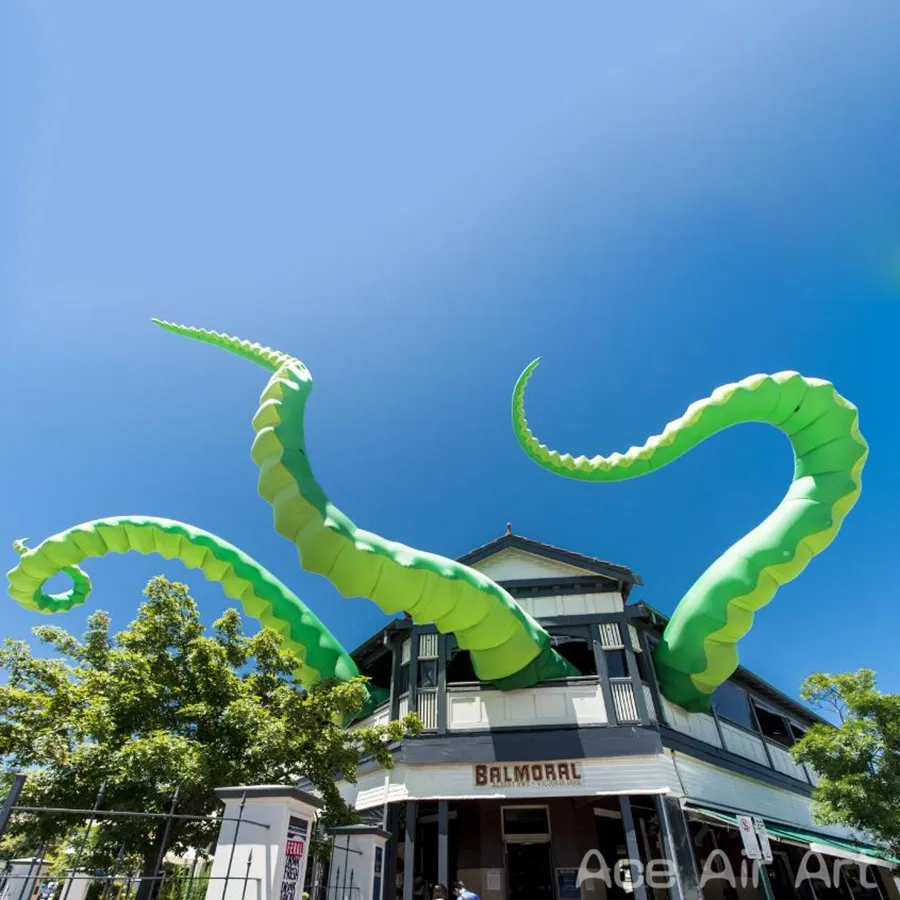 Wholesale Ace Air Art Inflatable Green Octopus Mascot 4/6/8mH ...