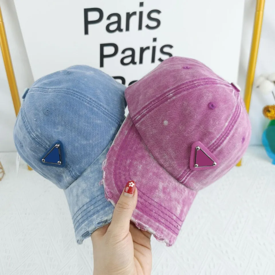 Ball Caps Designer 2022 Baseball Caps Summer Men's Women's Shabby Denim ...