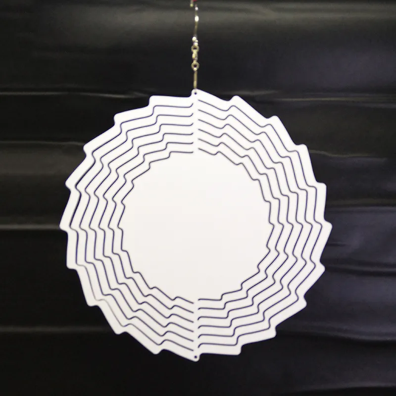 Wholesale Sublimation Metal Wind Chime Heat Transfer White Blank ...